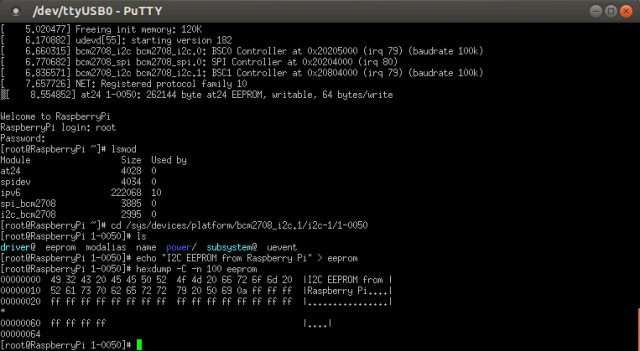 Raspberry Pi I2C 256K EEPROM Tutorial